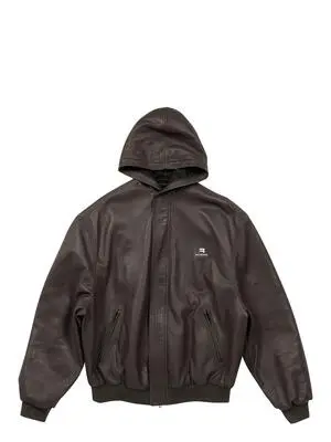 Balenciaga Sporty B Taxi Blouson Jacket - Brown