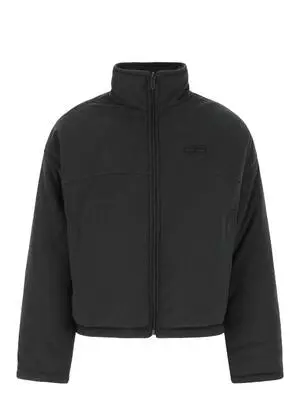 Balenciaga Bb Paris Icon Reversible Puffer Jacket - Washed Black
