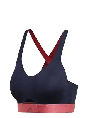 Adidas Stringer Soft Bra Asia Sizing 'black Red - Black/red