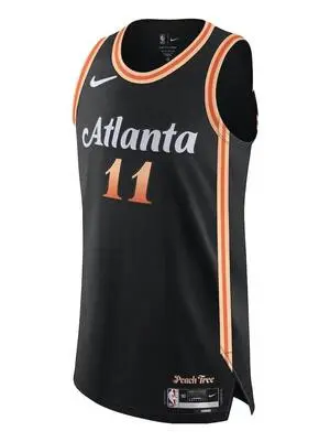 Nike X Nba Atlanta Hawks 'trae Young 11' Basketball Jersey - Black/multi-color