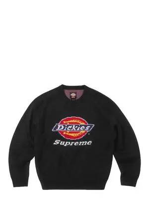 Supreme X Dickies Crewneck Sweater - Black/red