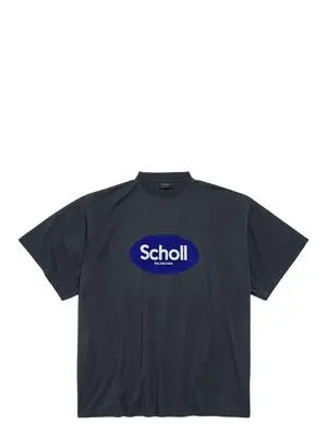 Balenciaga I Scholl Oversized T-shirt - Black