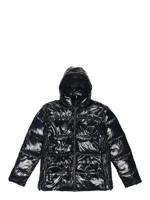 Adidas Glossy A-shape Down Puffer Jacket - Black