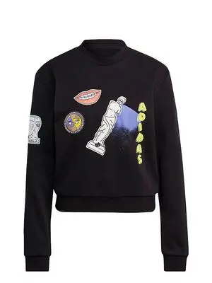Adidas Originals Graphic Sweatshirt - Black