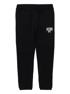 A BATHING APE Nyc Logo Sweatpants - Black