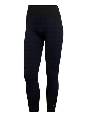 Adidas X Marimekko Aeroknit 7/8 Leggings Asia Sizing - Navy