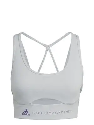 Adidas Stella Mccartney Truestrength Medium-support Bra Asia Sizing - White