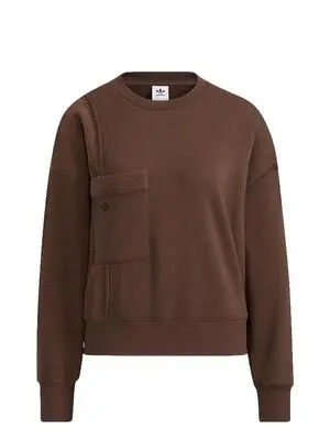 Adidas Originals Crewneck Sweatshirt - Brown