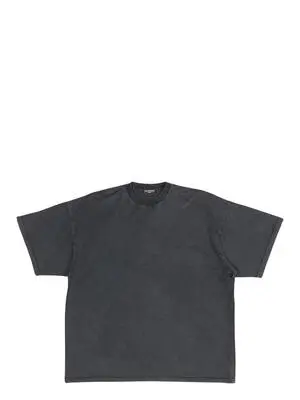 Balenciaga Strike 1917 Oversized T-shirt - Washed Black