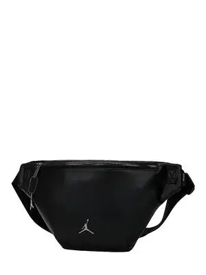 JORDAN Leather Waist Pack - Black
