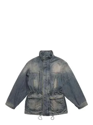 Balenciaga Parka Jacket - Light Blue