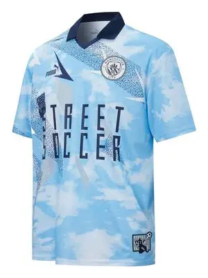 PUMA Manchester City Street Soccer Jersey - Blue