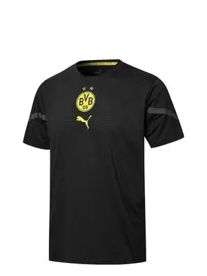PUMA Bvb Training T-shirt - Black/gold
