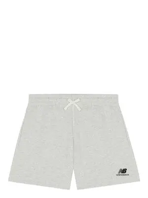NEW BALANCE Uni-ssentials Shorts - Light Grey