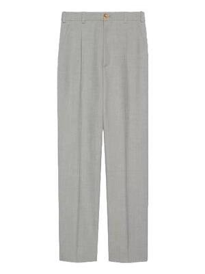 GUCCI Gucci Sharkskin Wool Tailored Pants