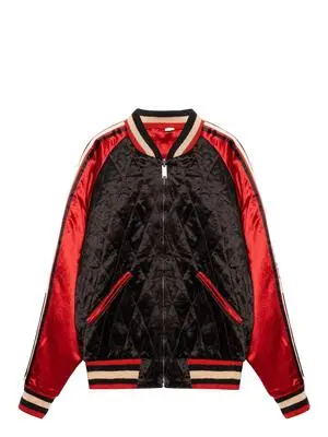 GUCCI Gucci Reversible Acetate Bomber Jacket