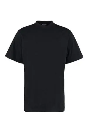 Balenciaga Back Hem Long T-shirt Boxy Fit - Black