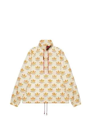 Gucci X Adidas Trefoil Print Jacket - Ivory
