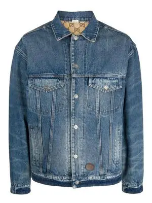 Gucci Gucci Reversible Denim Jacket Blue