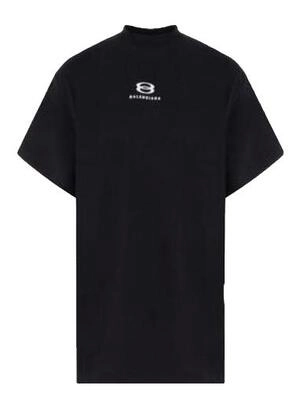 Balenciaga Unity Deconstructed T-shirt Oversized - Black