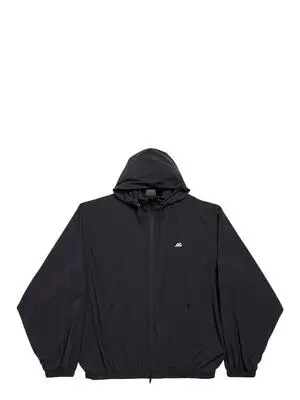 Balenciaga Activewear Windbreaker Jacket - Black