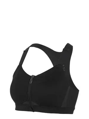 Nike Alpha High Support Padded Zip-front Sports Bra - Black