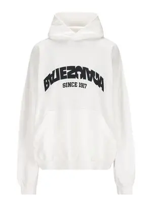 BALENCIAGA Balenciaga Back Flip Round Hoodie