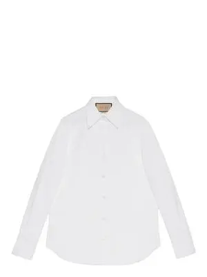 Gucci Oxford Cotton Shirt - White