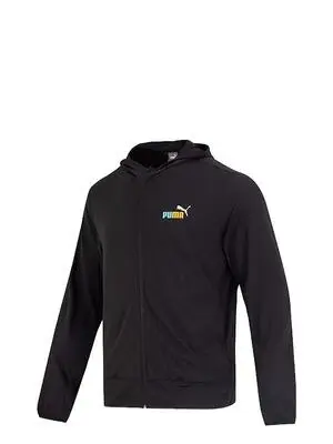 PUMA Zip-up Hooded Jacket - Black