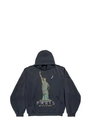 Balenciaga Oversized Hoodie - Black