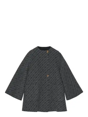 Gucci Reversible Wool Coat - Black