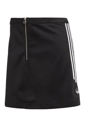 Adidas Originals Retro Throwback 3-stripes Mini Skirt - Black