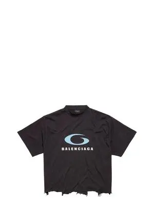 BALENCIAGA Balenciaga Loop Sports Icon Cropped T-Shirt
