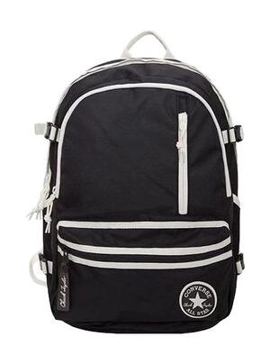CONVERSE Straight Edge Premium Backpack - Black/white
