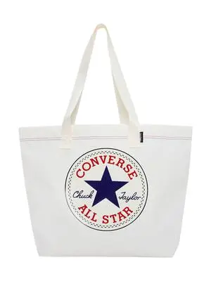 CONVERSE Graphic Tote Bag - Egret