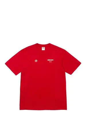 Supreme X Ducati Logo T-shirt - Red
