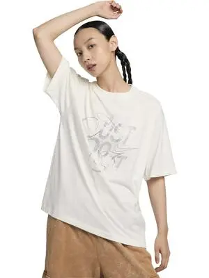 Nike Oversize T-shirt - White/silver