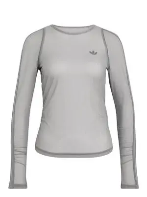 Adidas Long Sleeve Shirt - Grey Three