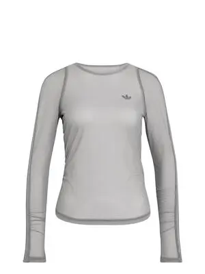Adidas Long Sleeve Shirt - Grey Three