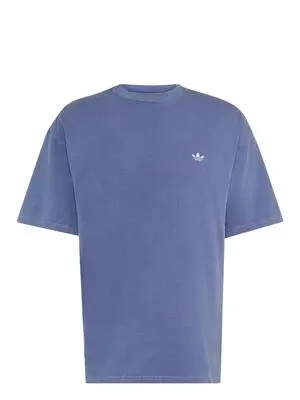 Adidas Adidas Trefoil Essentials Washed Loose Dropped T-shirt Asia Sizing 'dark Blue' Dark Blue