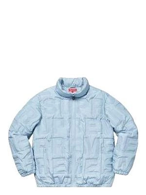 Supreme Bonded Logo Puffy Jacket - Teal