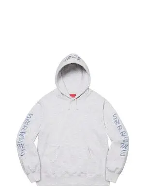 Supreme Guardian Hooded Sweatshirt - White/grey/blue