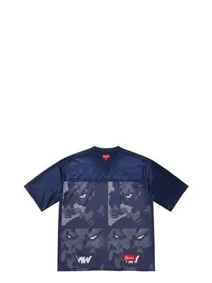 Supreme Ss23 Week9 Ronin Football Jersey - Navy