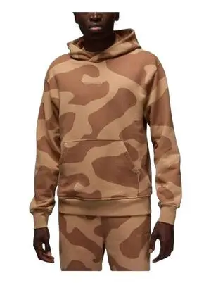 JORDAN Wordmark Hoodie - Brown