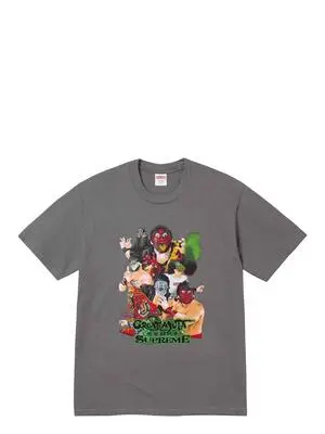 Supreme Great Muta Charcoal T-shirt - Grey