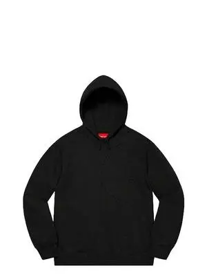 Supreme Laser Cut S Logo Hooded Sweatshirt - Black
