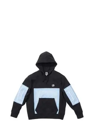 Supreme X The North Face Bandana Hooded Sweatshirt - Black/teal