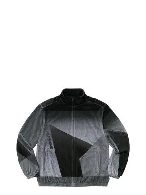 Supreme Geo Velour Track Jacket - Black