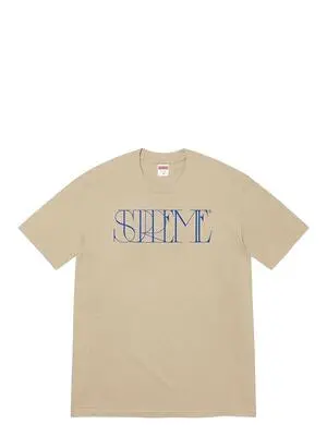 Supreme Winter T-shirt 'tan Blue - Tan/blue