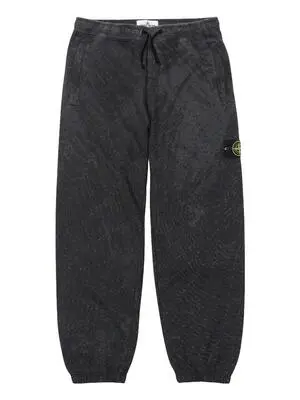Supreme X Stone Island Fw23 Week10 Sweatpants - Black